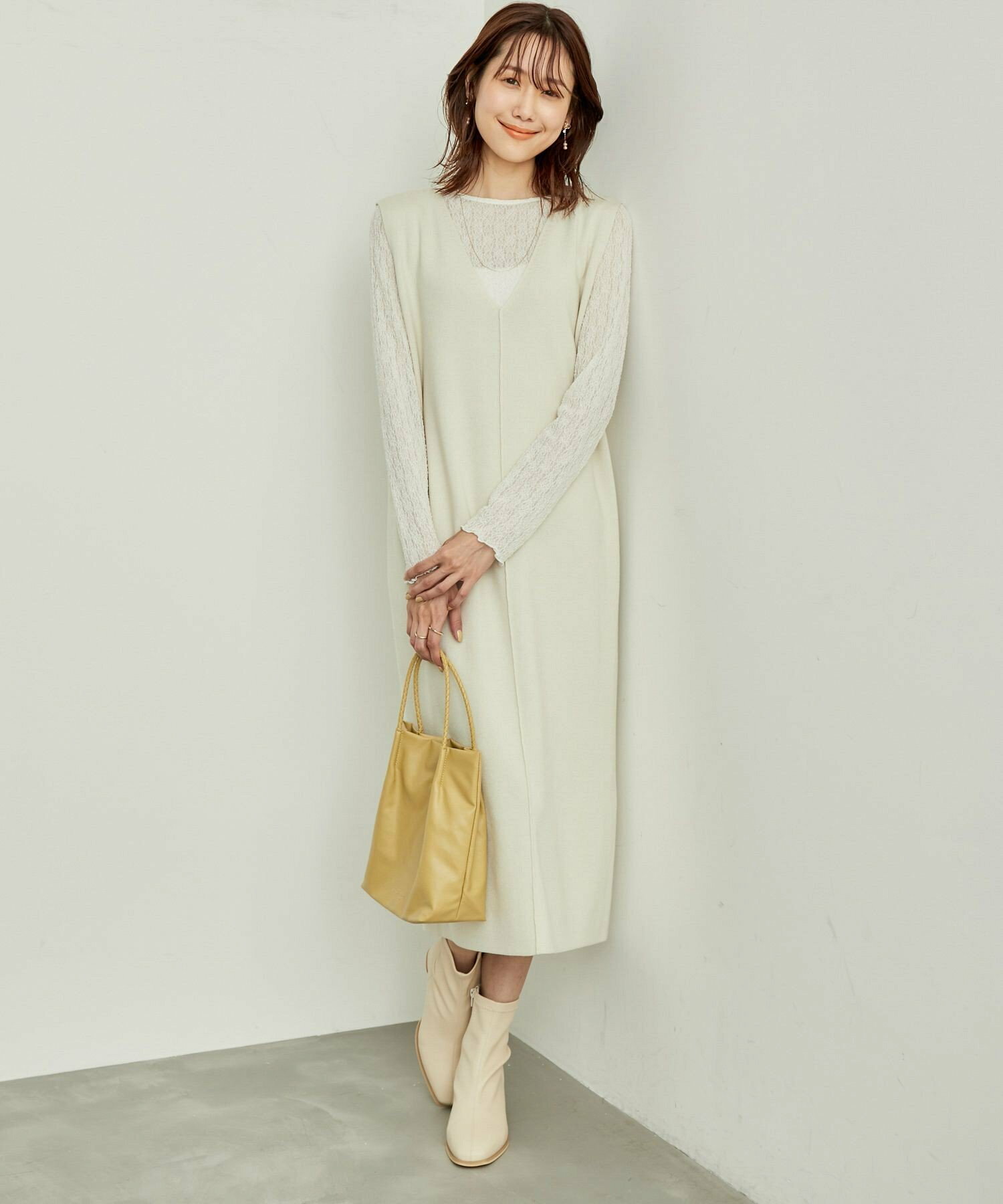 Rope Picnic|ニットジャンパースカート 洗濯機ok・アンチピリング Rakuten Fashion 楽天ファッション/旧楽天